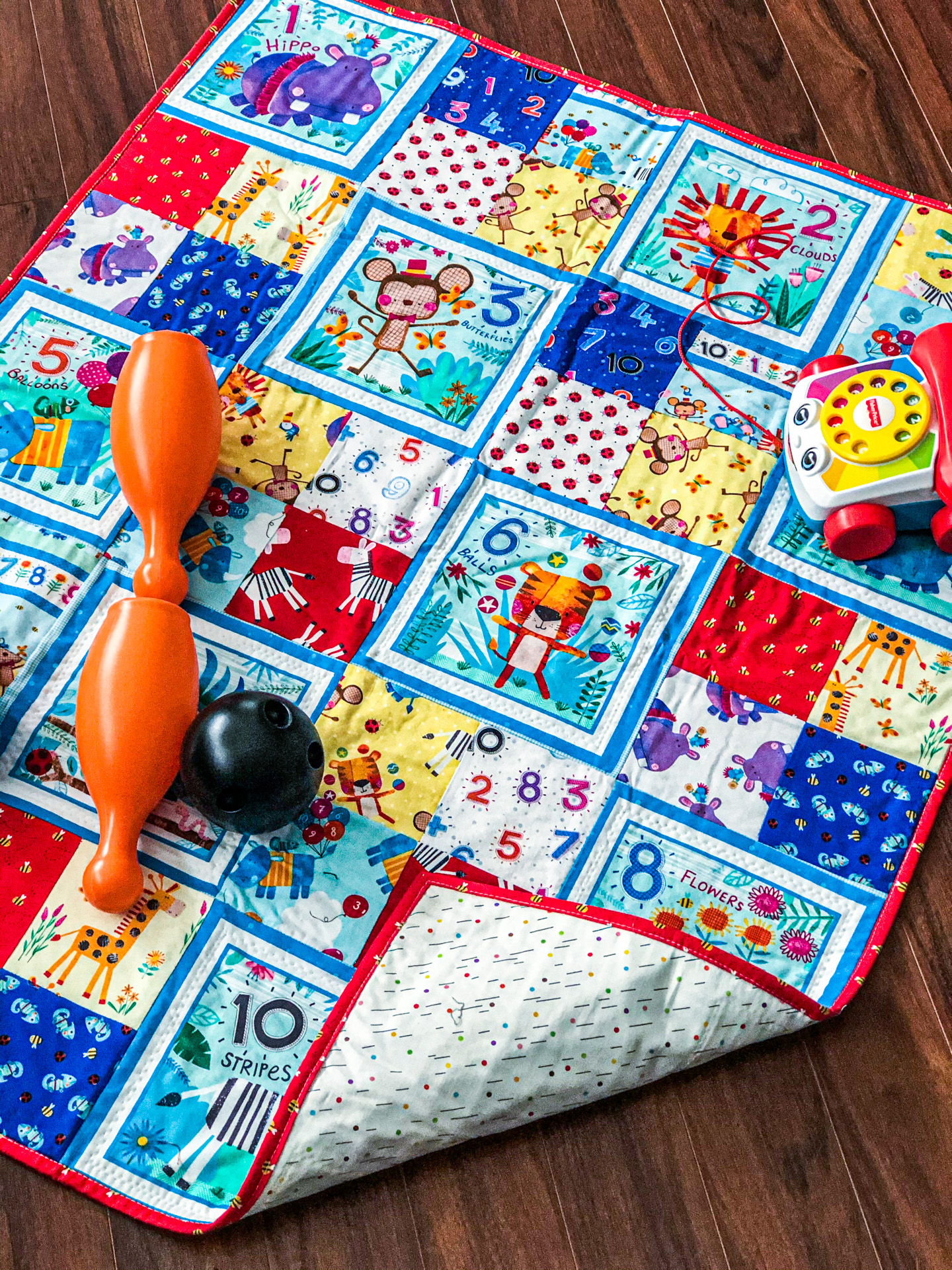 Numbers in the Jungle Quilt - Fabricland West